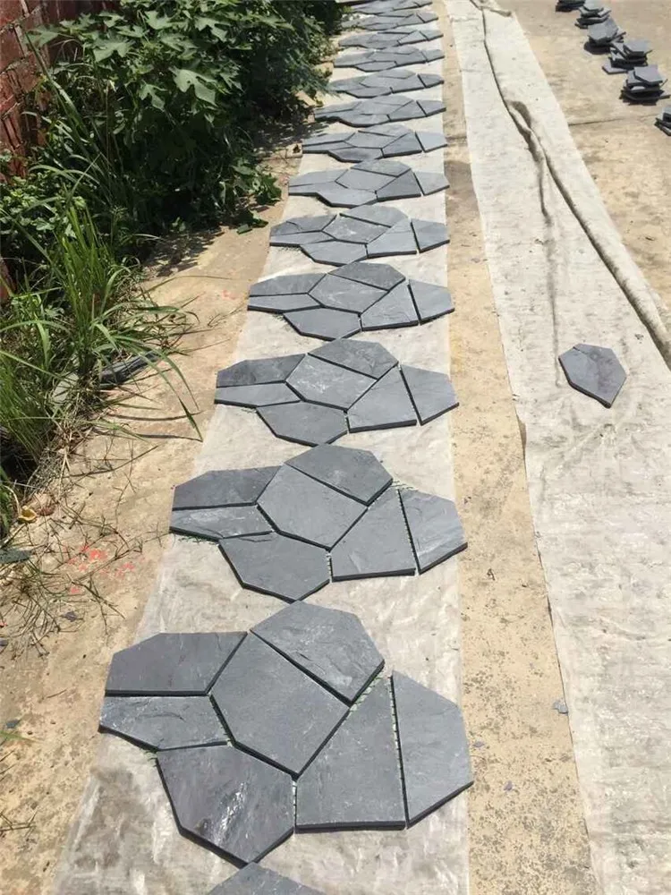 Irregular Shape Slate Floor Tiles Paver - Durable & Stylish