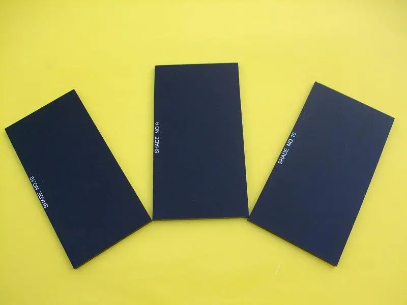 Welding Helmet Shade Chart - DIN 9, Shade 10, CE EN 169