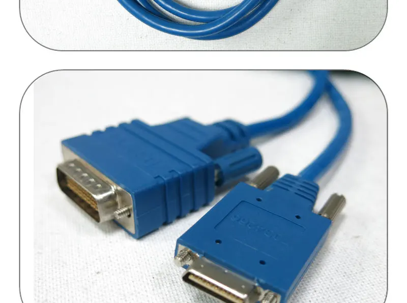 3ft Smart Serial Male Dte To Male Dce Crossover Cable Wic-2t/wic-1t For Cisc0 Cab-ss-2660x-3 ...