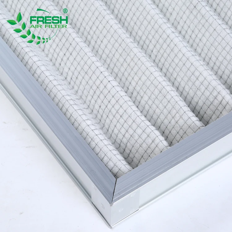G2 G3 G4 F5 Aluminum Frame Air Filter Element Pre Filter