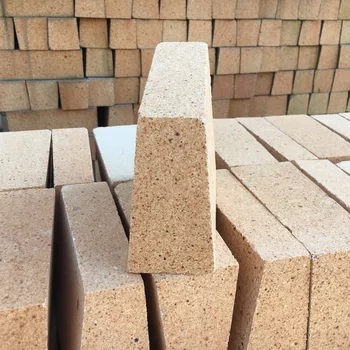 Wedge Shape High Alumina Refractory Fire Bricks - Buy Refractory Brick ...