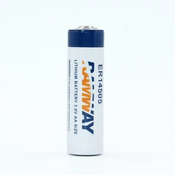 Ramway 14505 Lithium Battery 2700mah Size Aa 3.6v (li-socl2 Er14505h ...