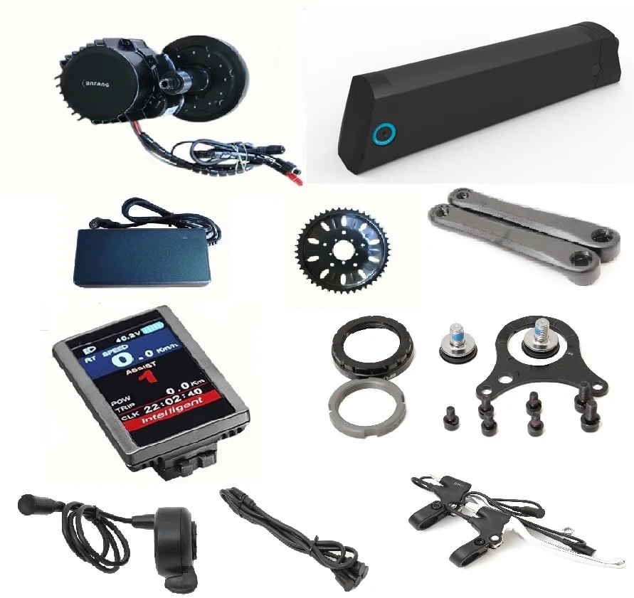 Bafang BBS02 48V 750W E Bike Kit - Mid Drive Motor Power