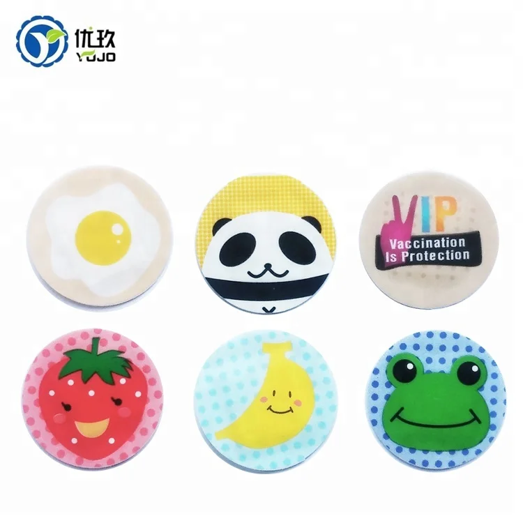 Yojo Circle Round Spot Cartoon Kids Band Aid With Ce - Buy Kids Band ...