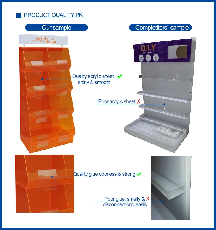 Custom Made Pdq Acrylic Shoe Display Ideas For Magic Props / Plexiglass ...