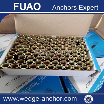 Jumbo Brand Drop In Anchor Carton Packing M8 - Buy Jumbo Drop In Anchor ...