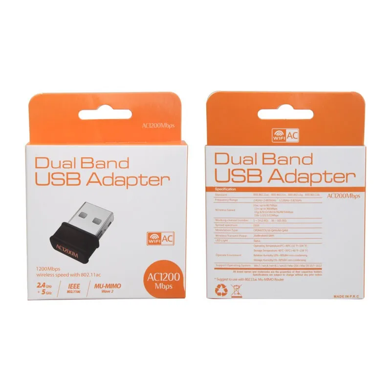 Realtek 8812BU AC1200M USB Wifi Adapter - Reliable Wireless