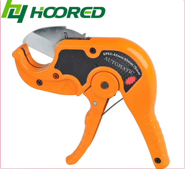 PC-306 One-Handed PVC Pipe Cutter - Heavy Duty Ratchet Tool for PVC ...