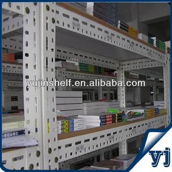 Cheap Price Book Storage Rack Angle Iron Rack / Light Duty Slotted ...
