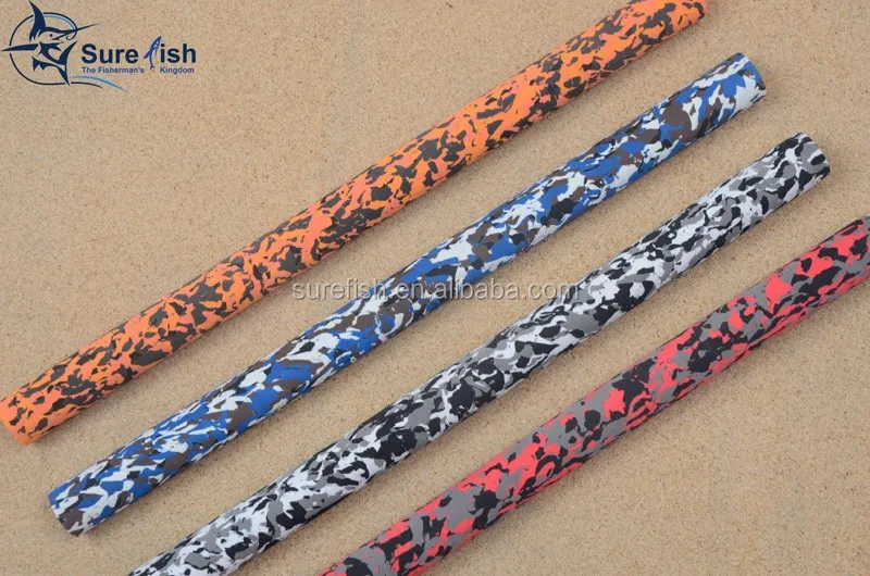 Free Shipping Camouflage Color Eva Foam Fishing Rod Handle - Buy ...