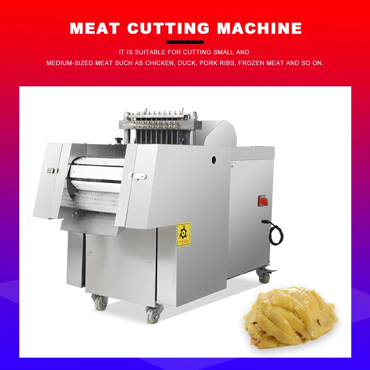 Multi-functional Meat Dicer Machine Chicken Meat Cube Cutting Machine ...