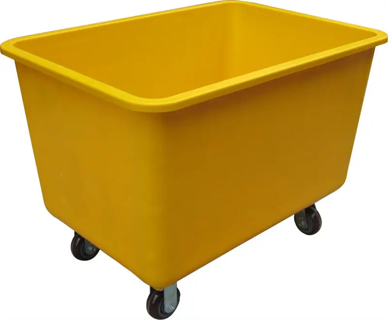 Beautiful Hotel Plastic Linen Trolley With Cover - Buy Plastic Laundry ...