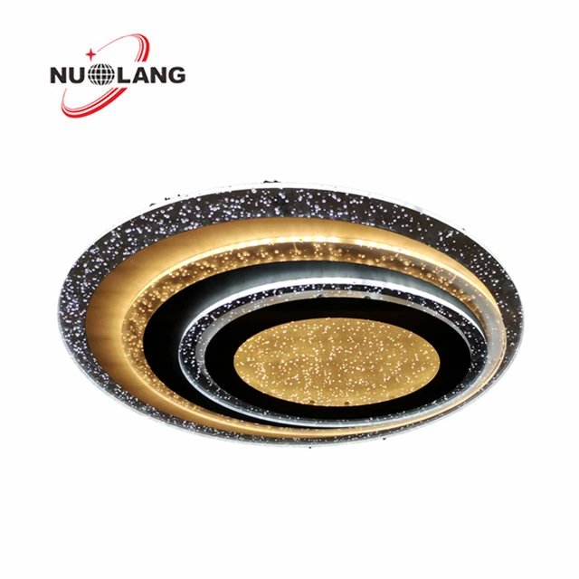 Oval Shape Led Ceiling Light Remote Control With Color Changing - Buy ...