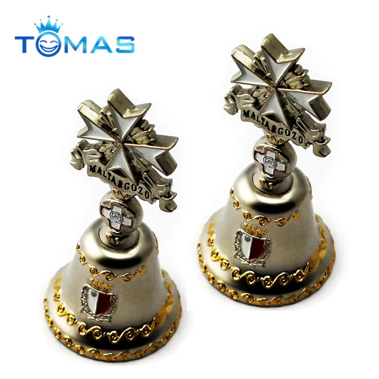 Custom Antique Dinner Bell - Mini Souvenir Bottle Opener