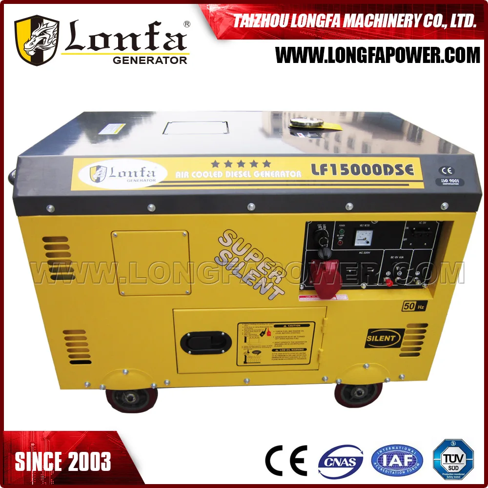 12kw 12000 Watt 12000w Output Power Super Silent Power Diesel Generator ...
