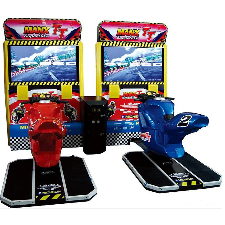 Super Fun Motor Bike Arcade Racing Simulator Game Machine Coin Operated ...