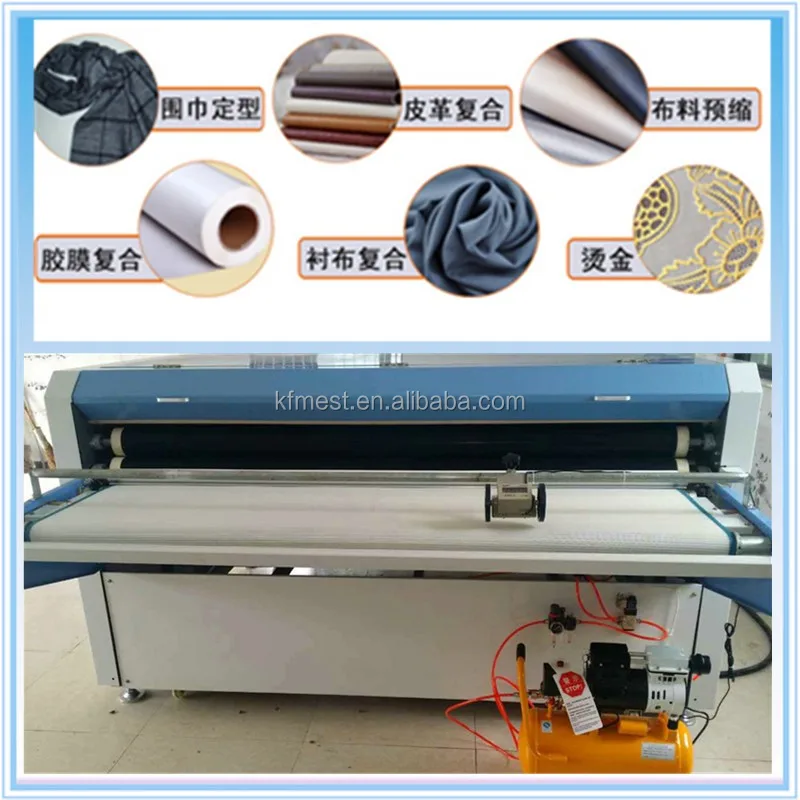 Automatic Electric Heating Fabric Fusing Machine With High Quality ...