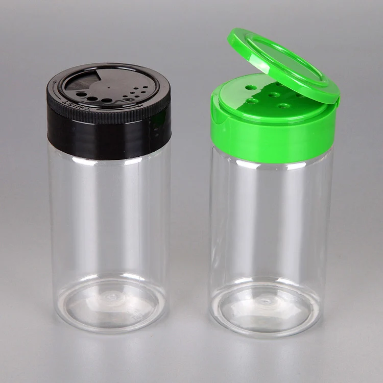 200ml Empty Shaker Plastic Seasoning Bottle For Packing Spice Pepper ...