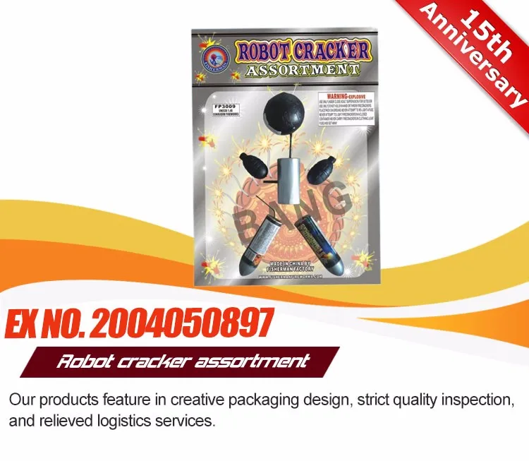 Crazy Robot Firecrackers Big Bang Crackers Fireworks - Buy Crazy ...