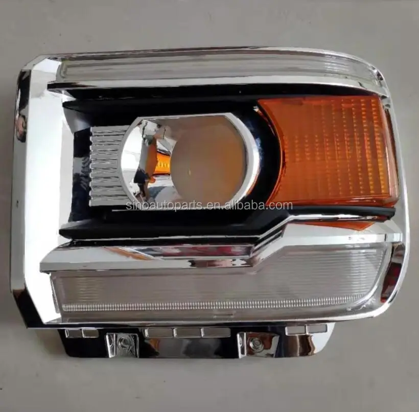 大灯 23130716 适用于 Gmc Sierra 2014-2017 带 Led Drl 的头灯 23268191 - Buy 大灯,头灯 ...