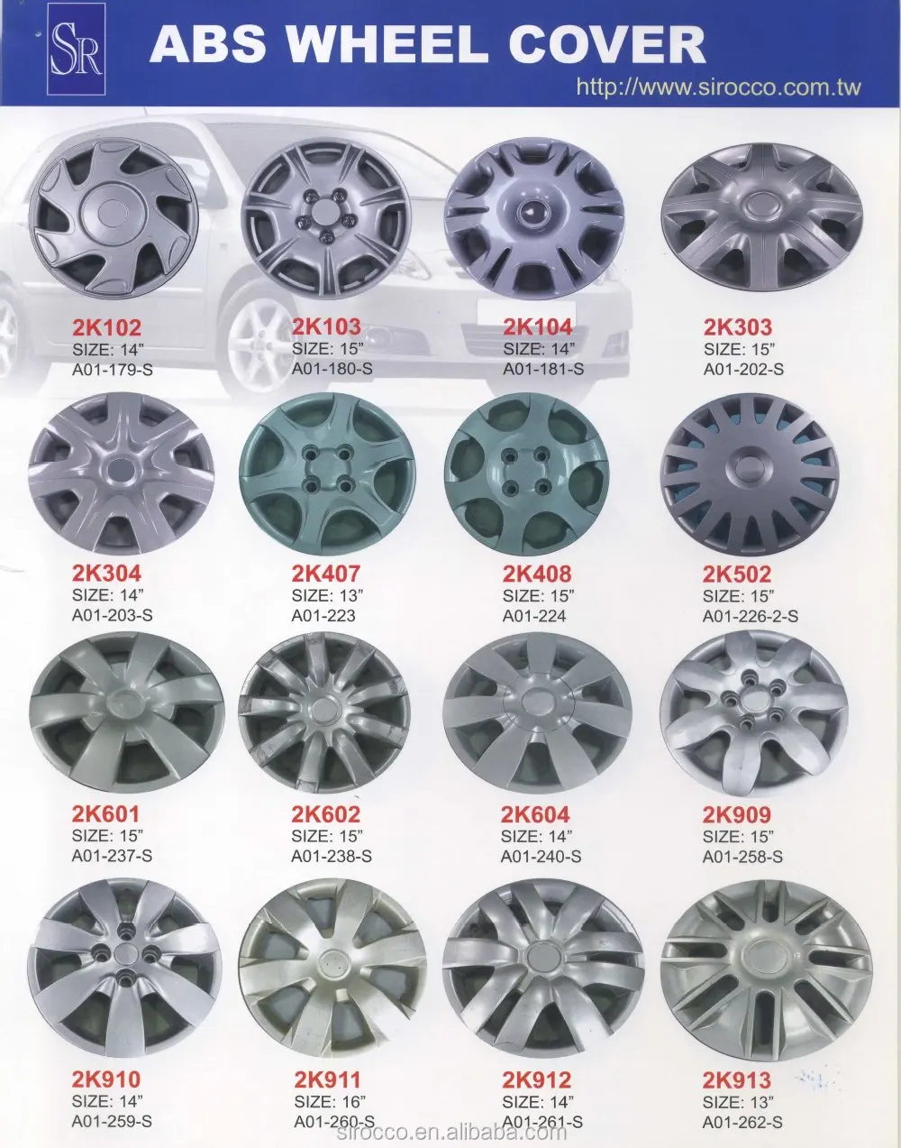 Abs Plastic Wheel Trims Wheel Chrome Center Caps Hub Caps Hubcap - Buy ...