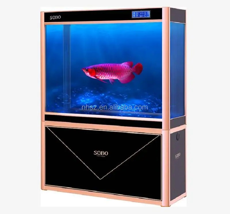 Clear Square Large Pet Fish Aquarium In Sri Lanka Sobo Fish Aquarium ...