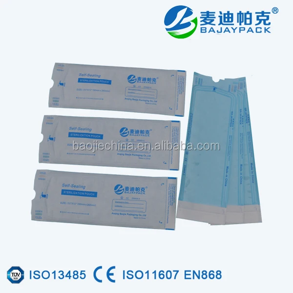 Dental Sterile Packaging/medical Dialysis Paper/cpp/pet Film Materials ...