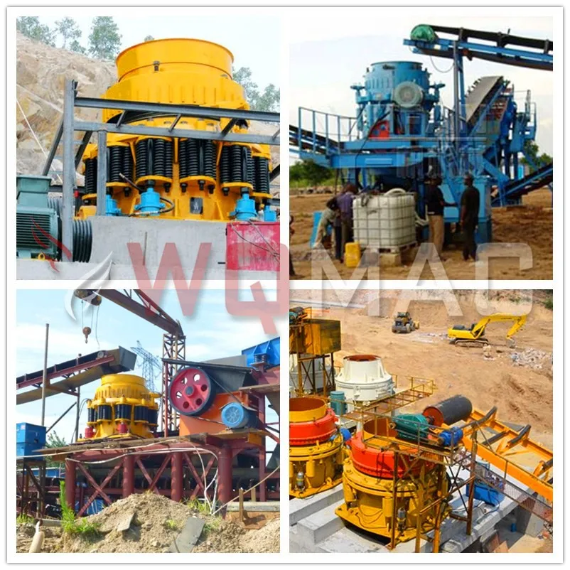 Wanqi Pyz-900 Small Rock Crusher Machine Factory Outlet Cone Crushing ...