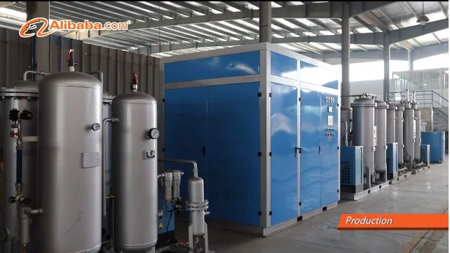 Production Of Nitrogen Gas N2 Plant Working Nitrogen Generator Price ...