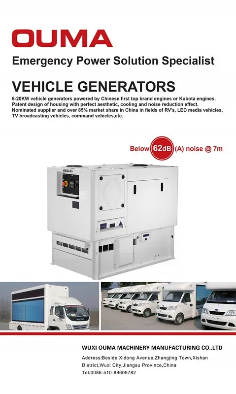 Vehicle Mounted Diesel Generators 10kw Single Phase No.1 In China - Buy ...