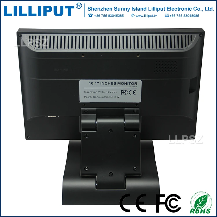 10.1" Inch Widescreen Led Backlit Android Touchscreen Computer Monitor ...