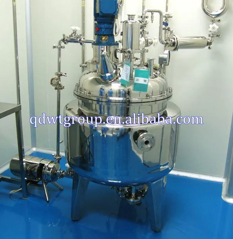 1500l Jacketed Oil Heating Reactor For Alkyd Resin - Buy Jacketed ...