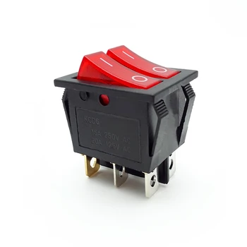 Soken 16a 250vac T100/55 Listed 16a T85 55 250v Kdc4 Lighted Double ...