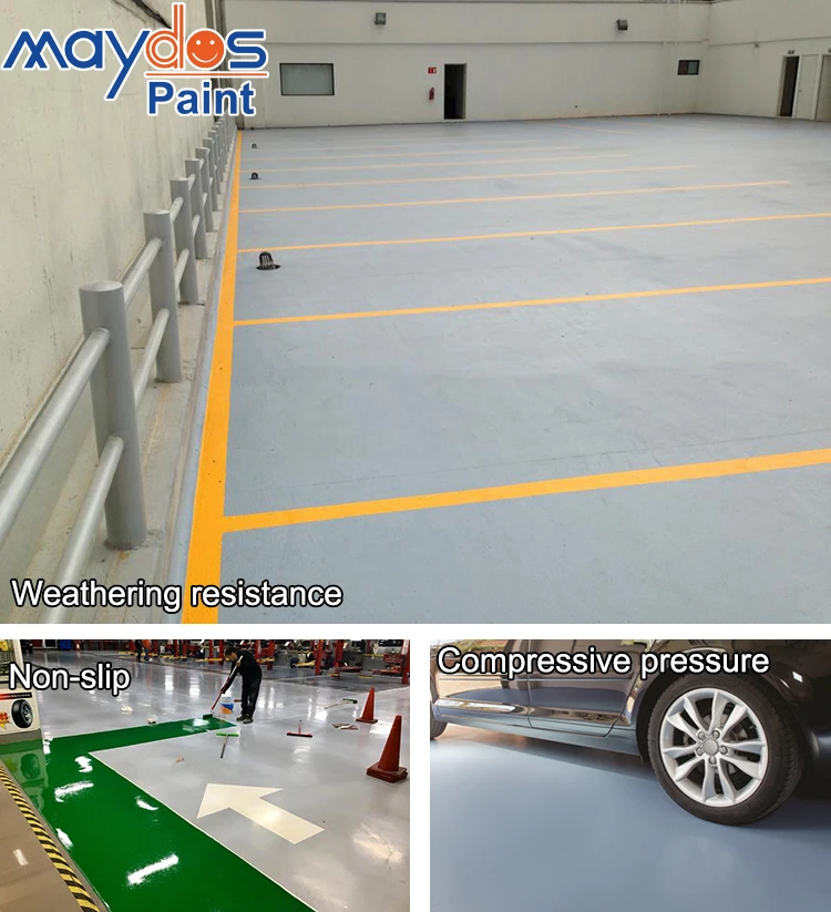 Polyurethane Pu Floor Paint Outdoor Flooring Coating Swimming Pool ...