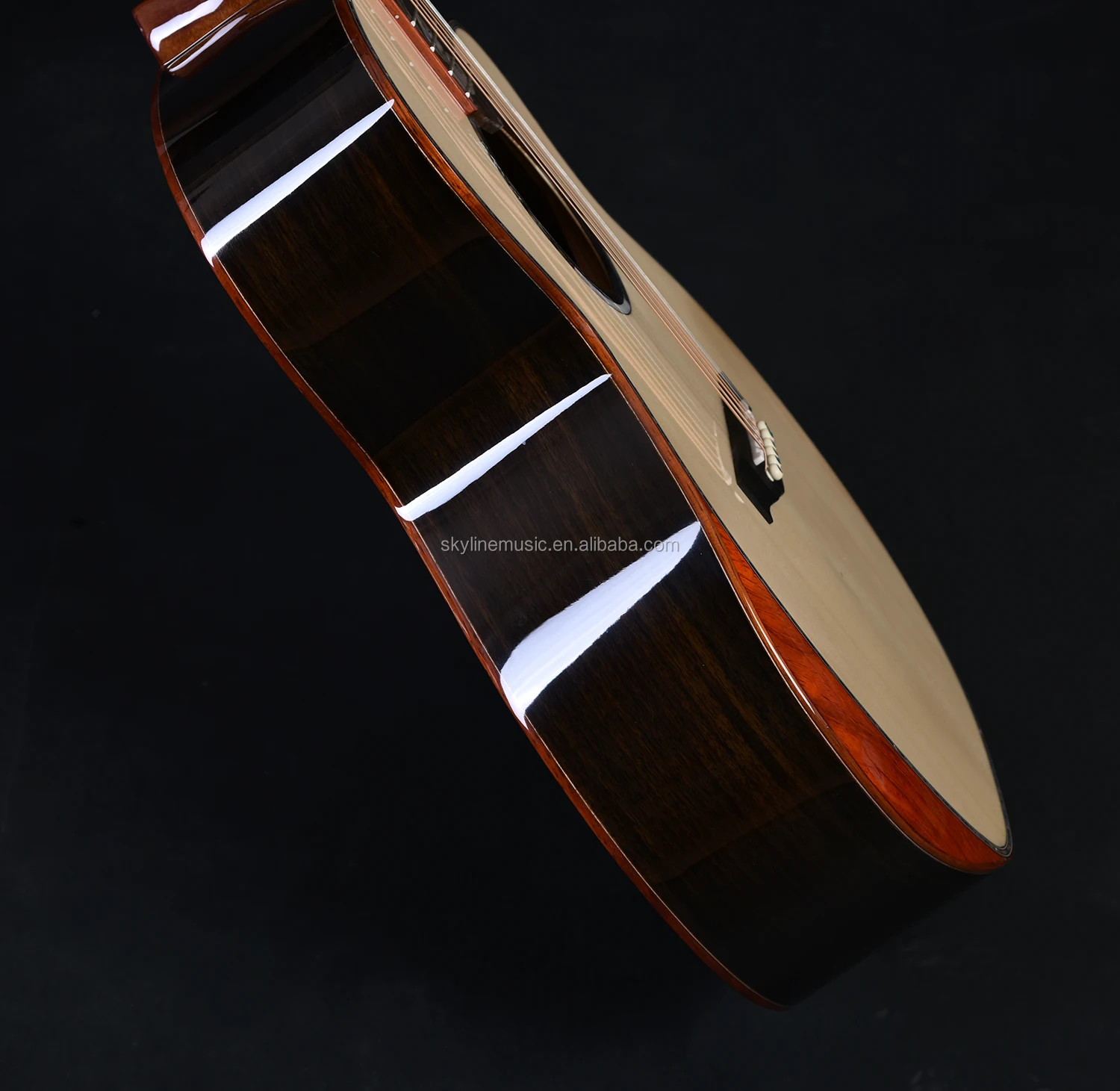 T-920C STANSEN Solid Spruce Acoustic Guitars - Wood Guitars