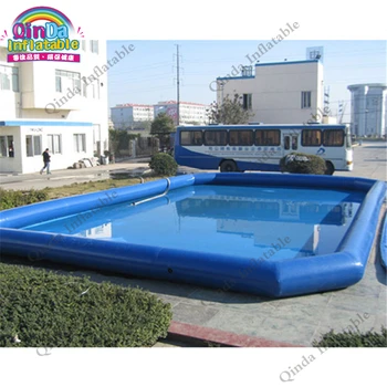 Pvc Material And Plastic Inflatable Square Swimming Pool,Inflatable ...