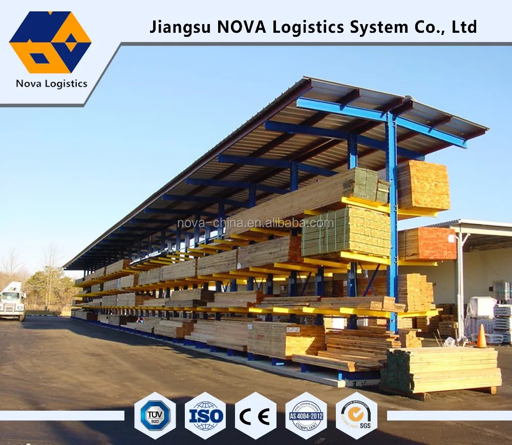 Adjustable Metal Rack Cantilever Pallet Racking Car Storage Cantilever ...