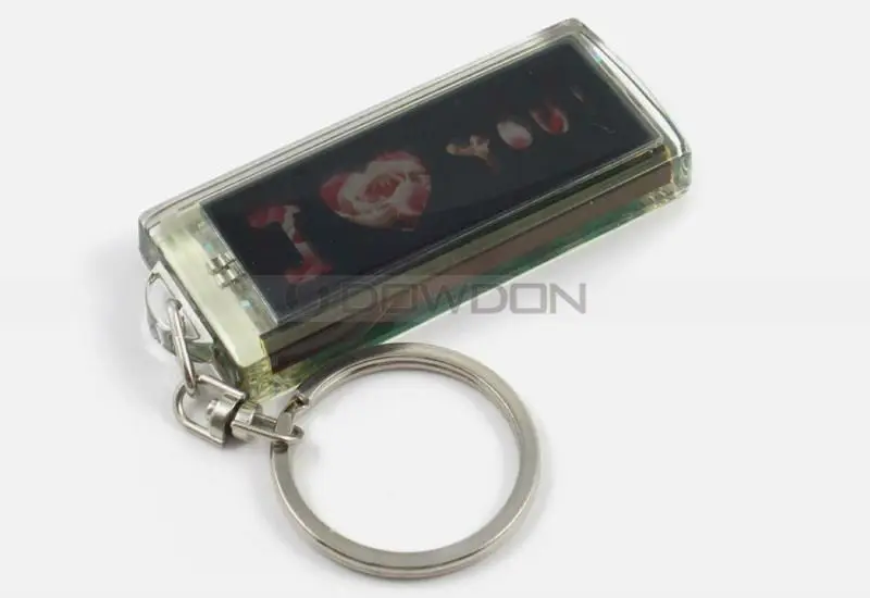 Solar Powered Keychain Name With 51 X 19mm Picture - Buy Solar Powered ...