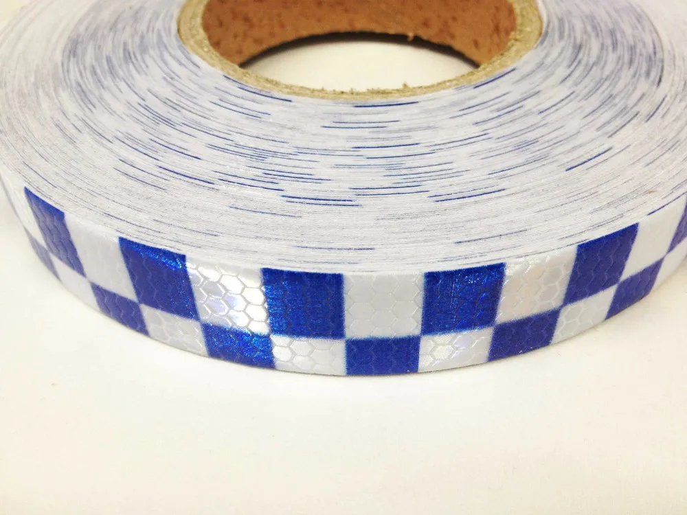 Checkered Reflective Tape,Reflective Chequer Tape 50mm Wide,High ...