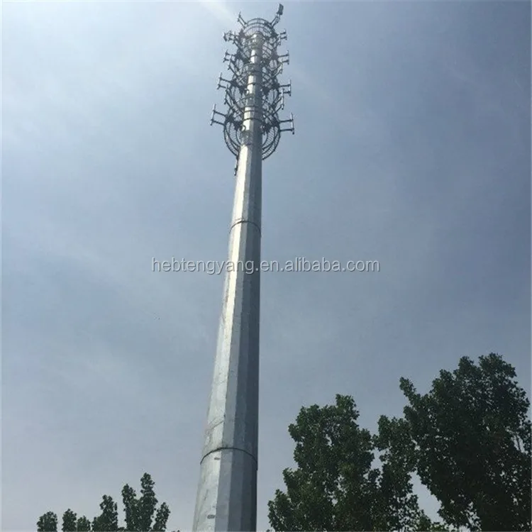 Telecom CCTV Mast - Hydraulic Surveillance Camera Tower