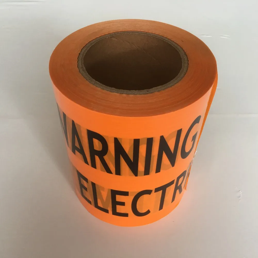Underground Warning Tape - Electrical Marker Barrier Tape
