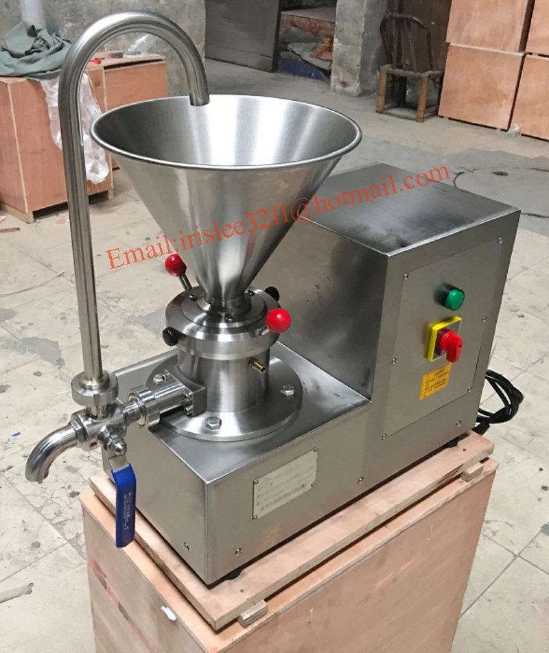 4.1l Hopper Electric Stainless Steel Peanut Nut Butter Grinder Sauce ...