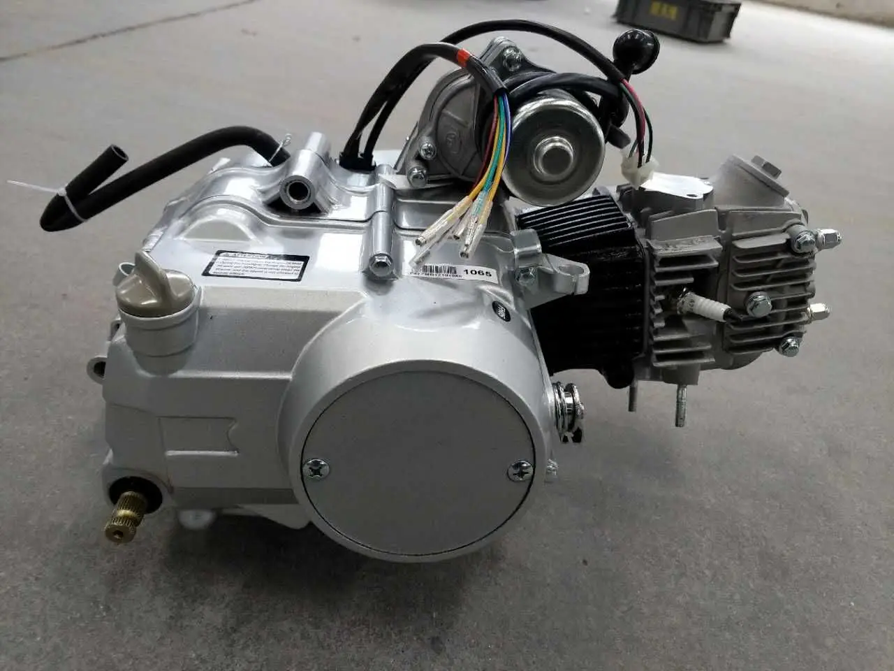 Chinese 48cc 110cc Automatic Electric/kick Start Moped Motorcycle Bike ...