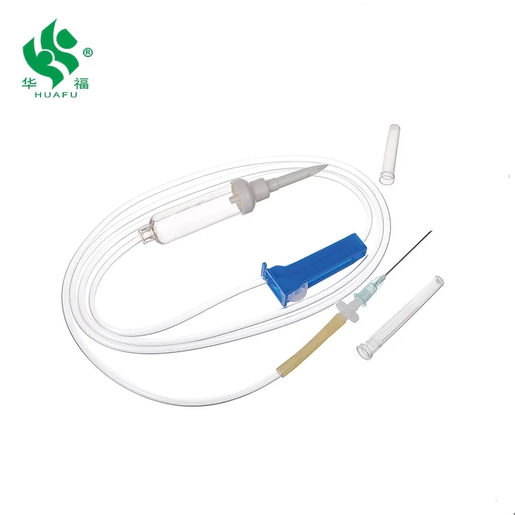 Sterile Fluid Butterfly Scalp Vein Iv Set Infusion Administration ...