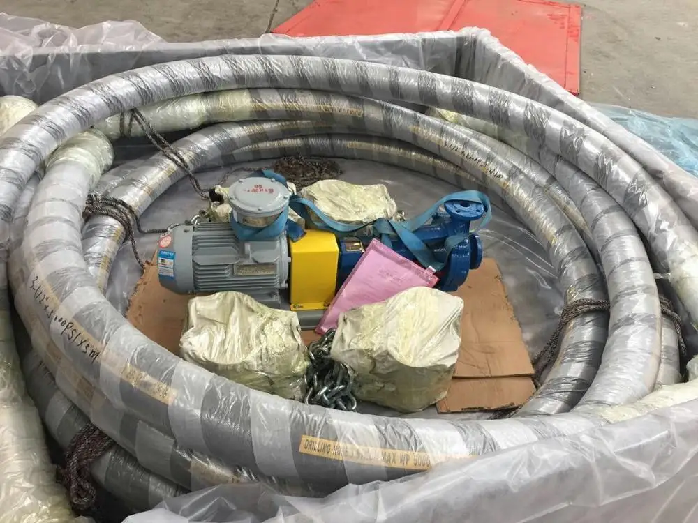 Api 7k 2" 1502 15000psi Drilling Hose 15m - Buy Rubber Hose,Api 7k ...