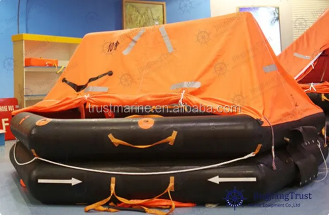 Marine 20 Persons Inflatable Life Raft For Ship Boat - Buy Solas ...