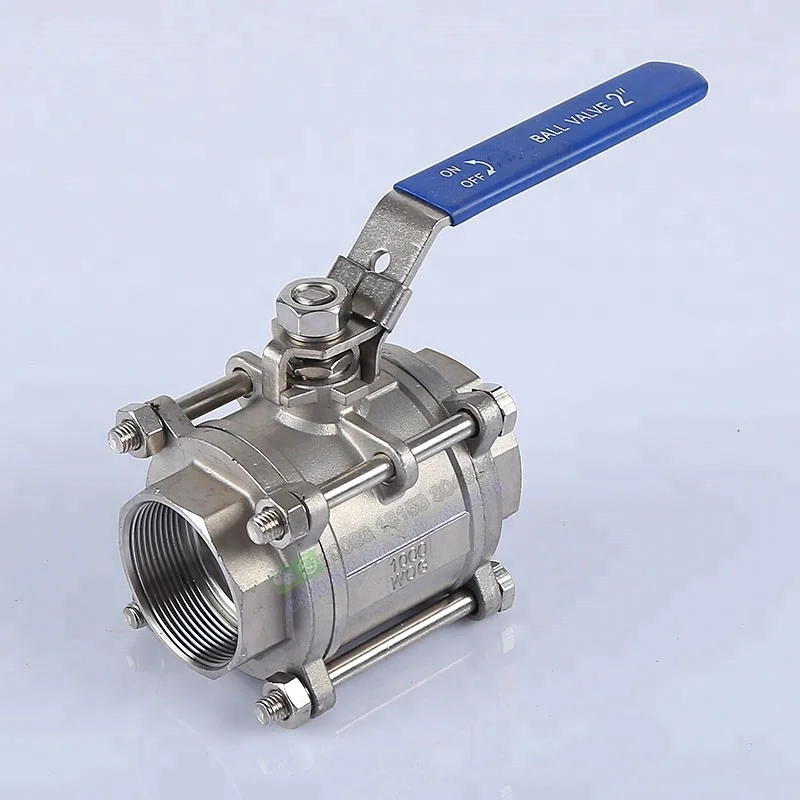 Direct Factory Good Quality 1000wog Stainless Steel 3pc 4 Inch Ball ...