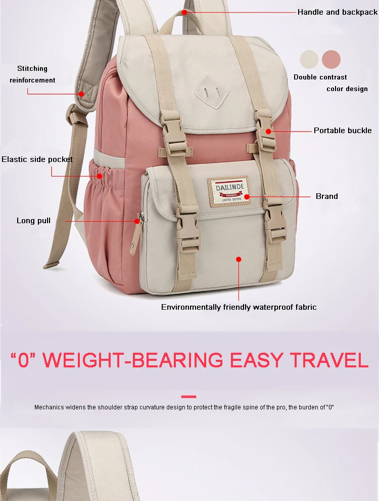 New Model Ladies Backbag Large Teen Girls Fancy 2019 Female Bagpack ...