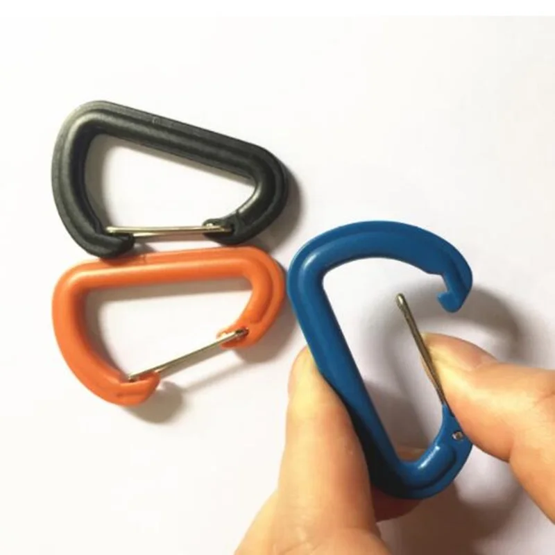 HXY 56*35MM Plastic Carabiner Keychain - Lightweight & Waterproof