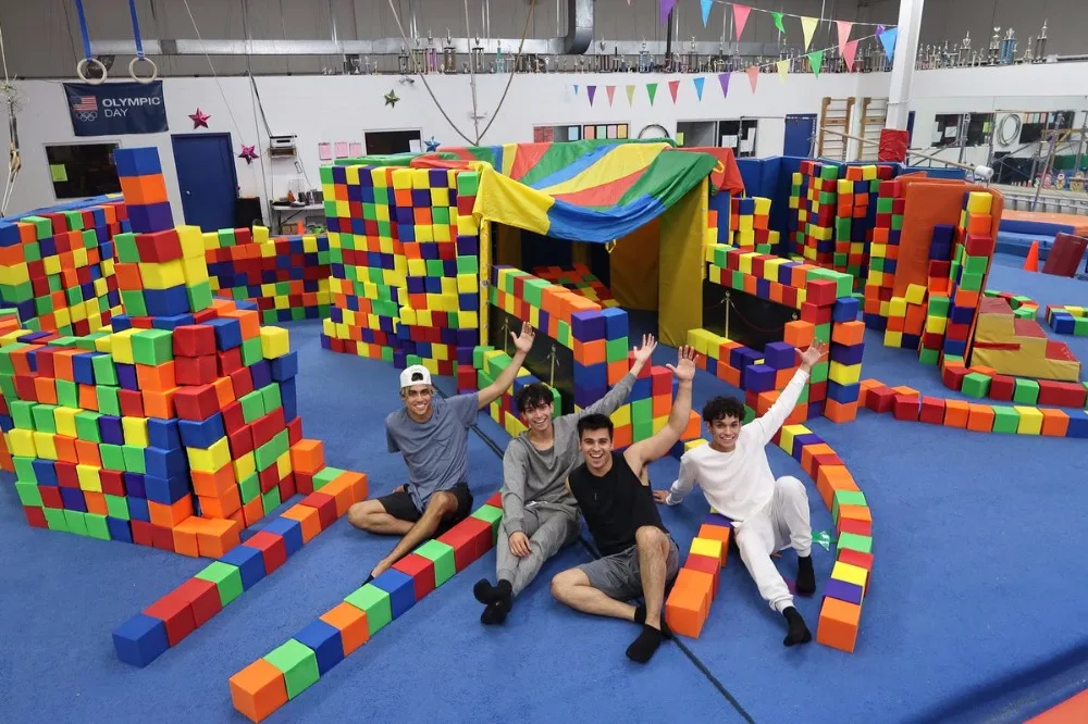 High Resilience Foam Cube - Durable Indoor Trampoline Pits